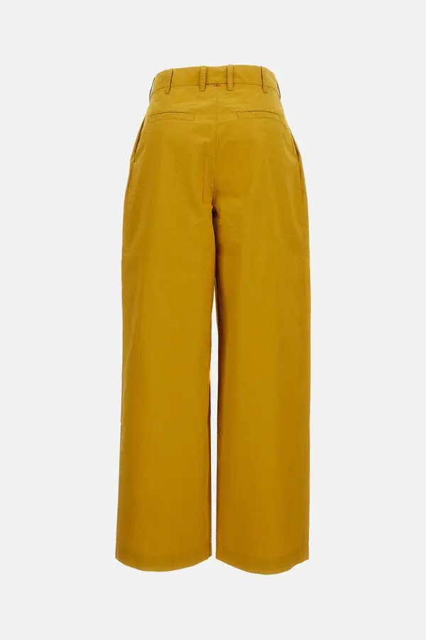 CASEY & CASEY Cotton Wide-leg Trousers