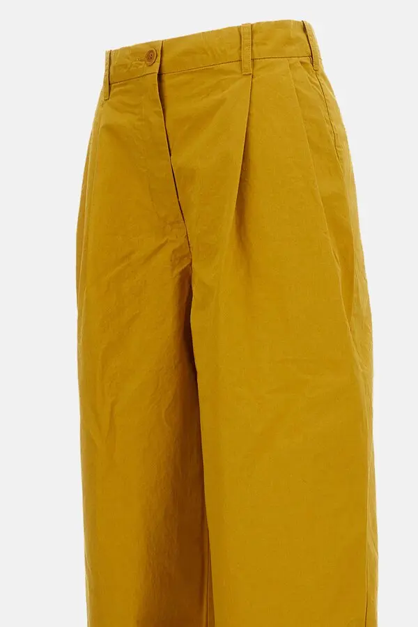 CASEY & CASEY Cotton Wide-leg Trousers