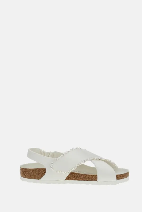 BIRKENSTOCK X Danielle Frankel Tulum Pearl Sandals - White