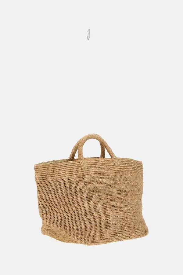 IBELIV Large Raffia Handbag