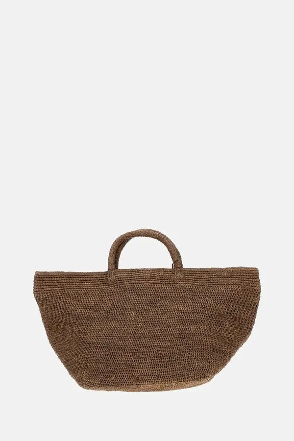 IBELIV Large Raffia Carryall Bag