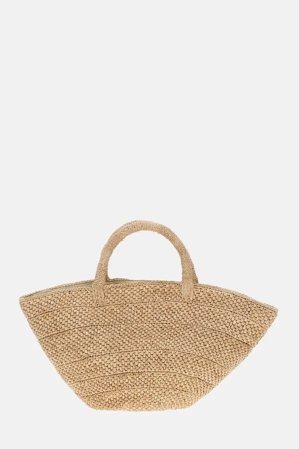 IBELIV Raffia Handbag - Beige