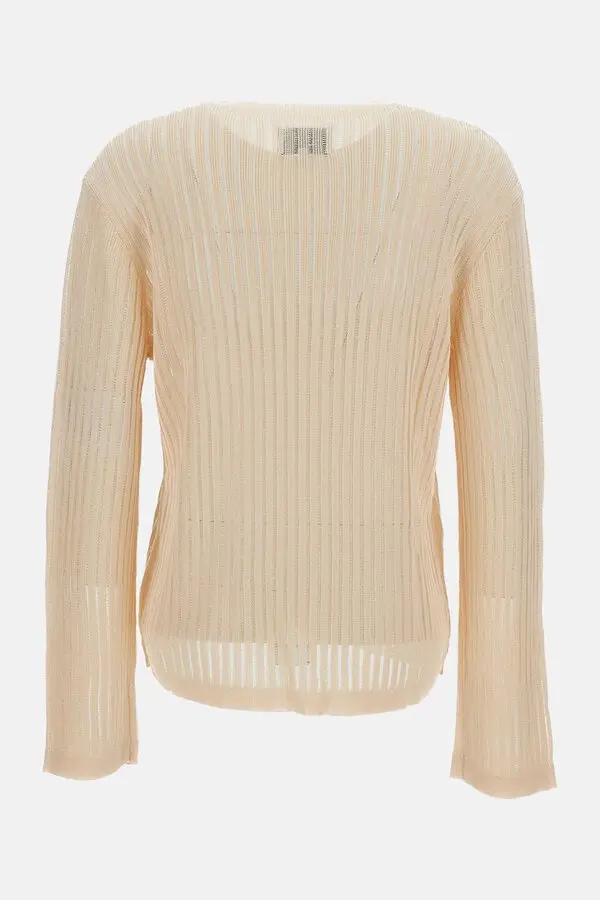 Loulou De Saison Semi-transparent Hedora Sweater - Rose