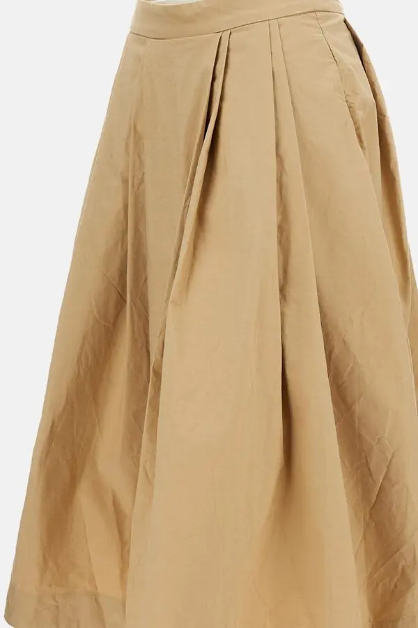 CASEY & CASEY Flared Pleated Skirt
