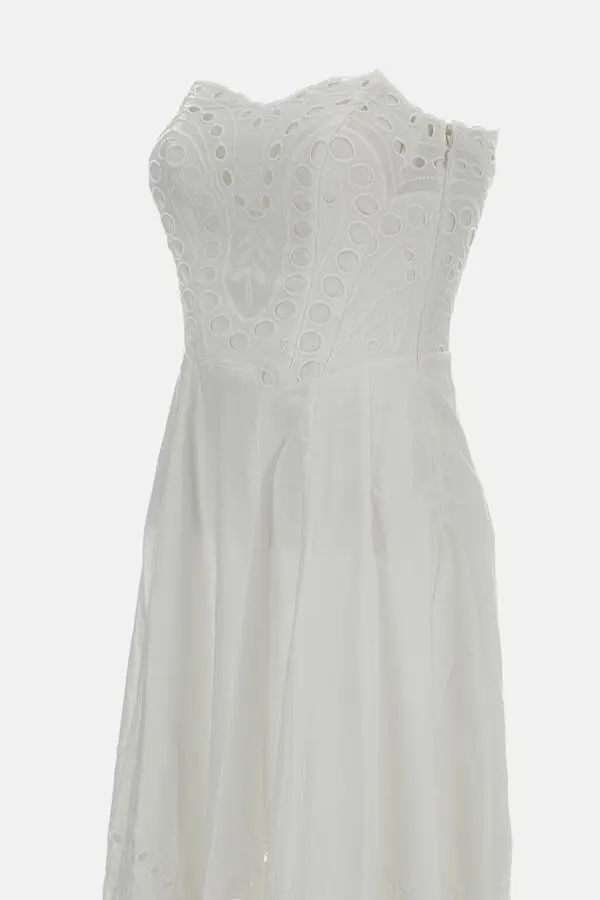 Charo Ruiz Ibiza Marlin Long Dress - White