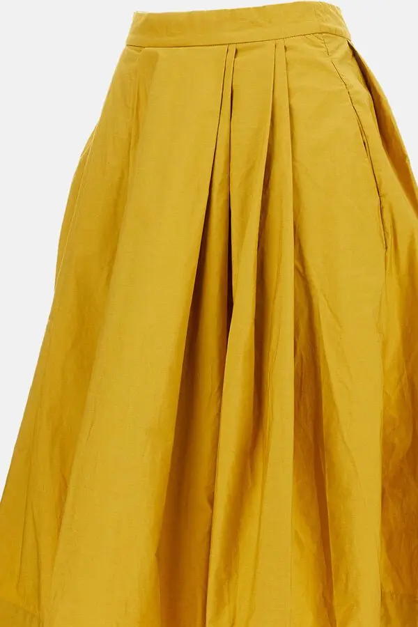 CASEY & CASEY Flared Pleated Skirt