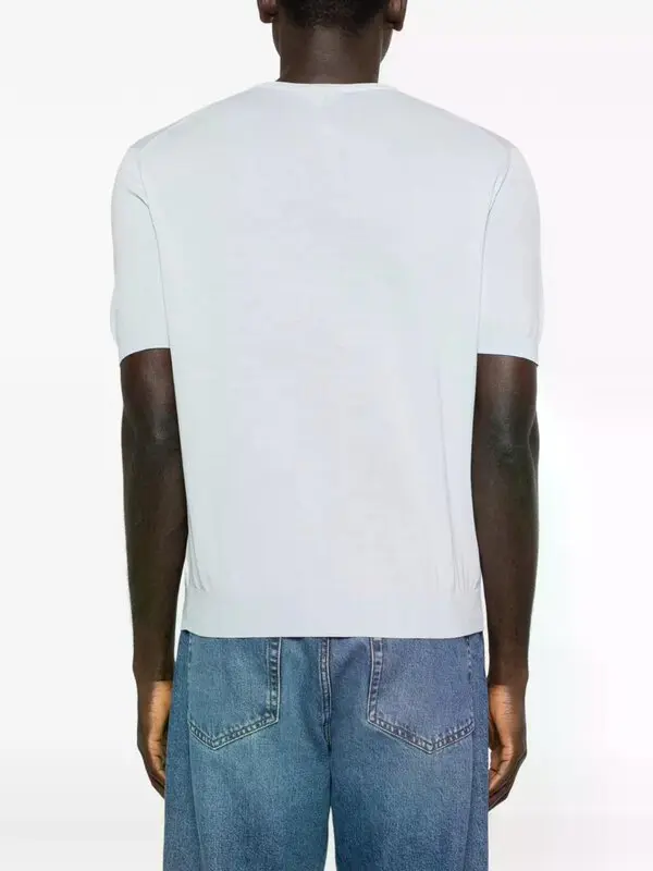 Malo Short-sleeve Knitted T-shirt