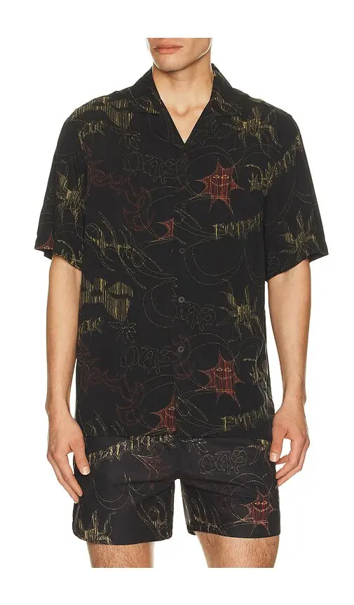 Oas Romantique Rocco Shirt In . Also - Black