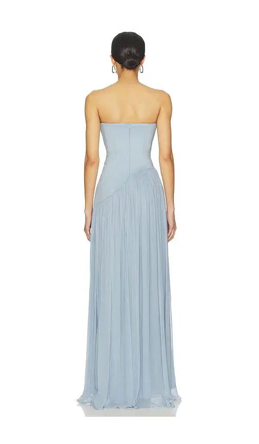 LOVERS AND FRIENDS Alice Strapless Gown - Blue