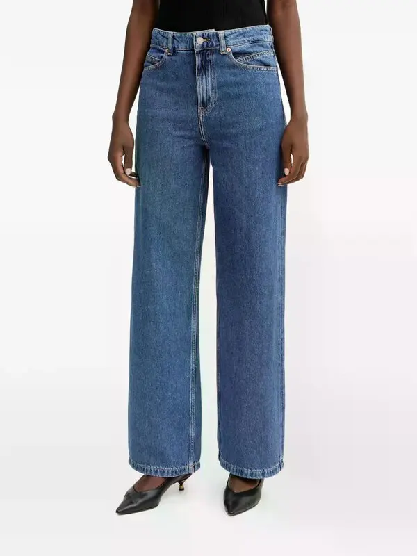 BOSS Wide-leg Jeans - Blue