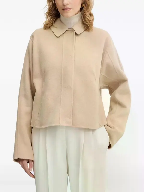 BOSS Wool Blend Jacket - Neutrals