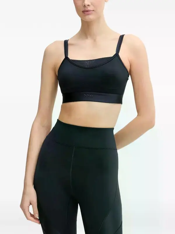 BOSS Edele Sports Bra - Blue