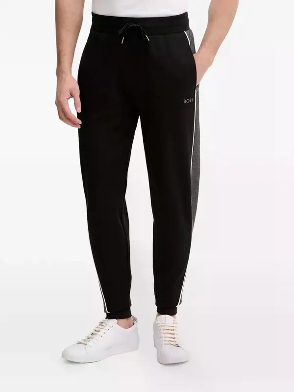BOSS Drawstring Side-stripe Trousers
