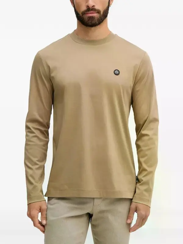 BOSS Long-sleeve T-shirt - Brown