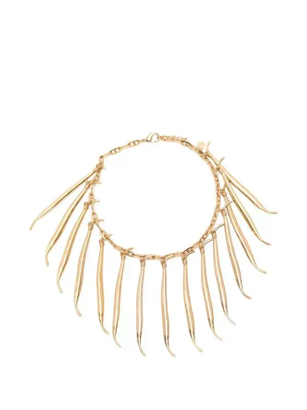 Jacquemus The Collier Haricots Necklace - Gold