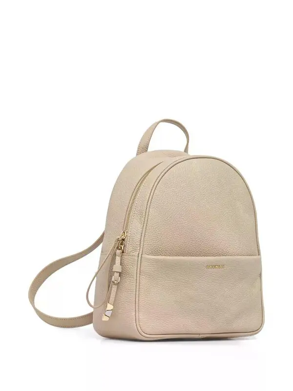 COCCINELLE Grained-leather Backpack