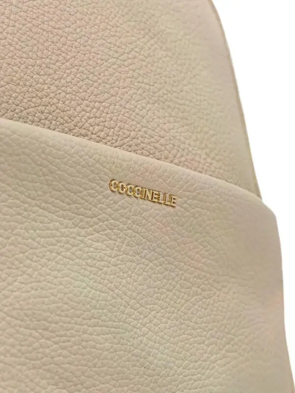 COCCINELLE Grained-leather Backpack