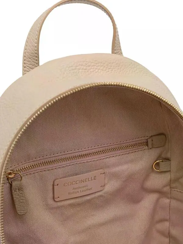 COCCINELLE Grained-leather Backpack