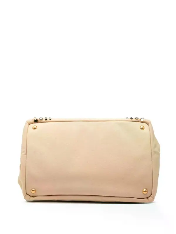 Prada Canvas Canapa Bijoux Satchel