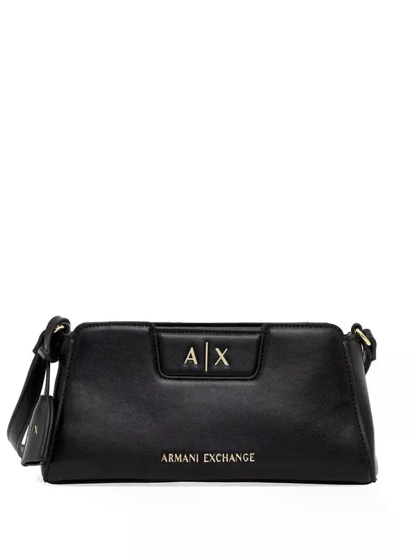 Armani Exchange Logo-details Cross-body Bag - Black
