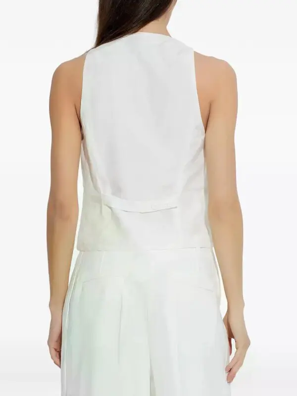 IRO PARIS Buttoned Halter-neck Vest