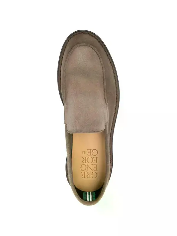 GREEN GEORGE Leather Loafers