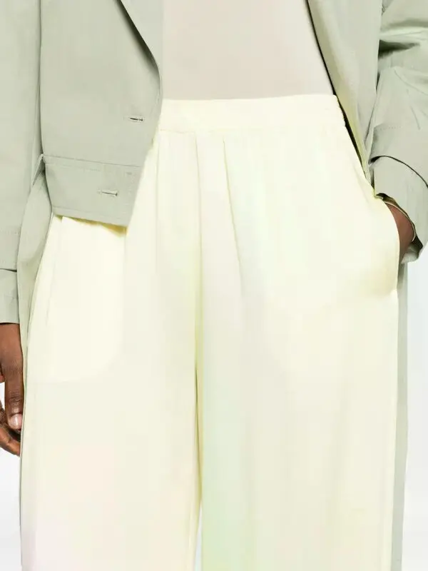 Fabiana Filippi Elastic-waistband Palazzo Pants - Yellow