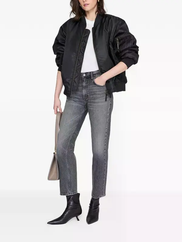 ANINE BING Washed-effect Jeans