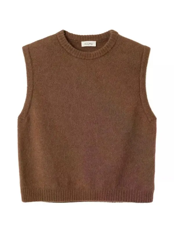 American Vintage Crew-neck Knitted Top