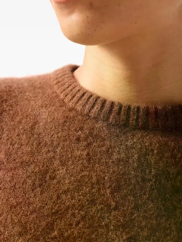 American Vintage Crew-neck Knitted Top