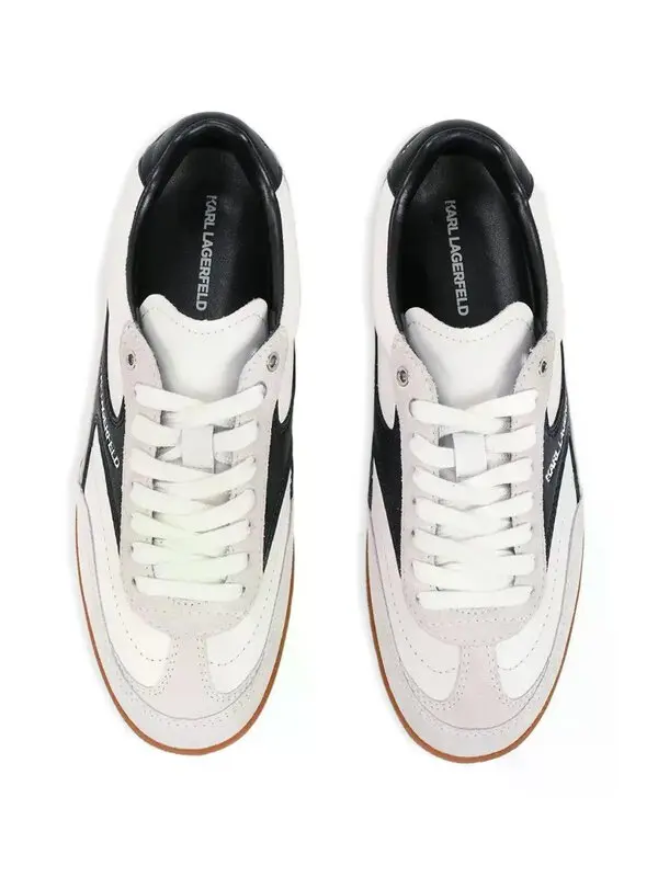 Karl Lagerfeld Kandidate Lace-up Sneakers - White