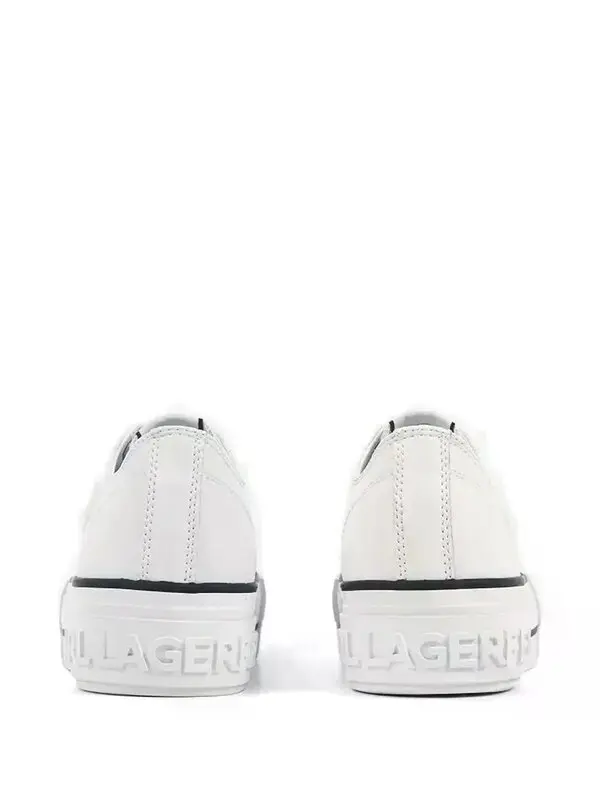 Karl Lagerfeld Logo-detail Sneakers - White