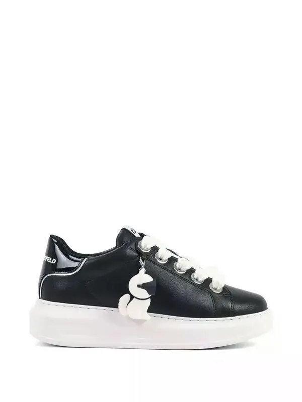 Karl Lagerfeld Dog Charm Lace-up Sneakers