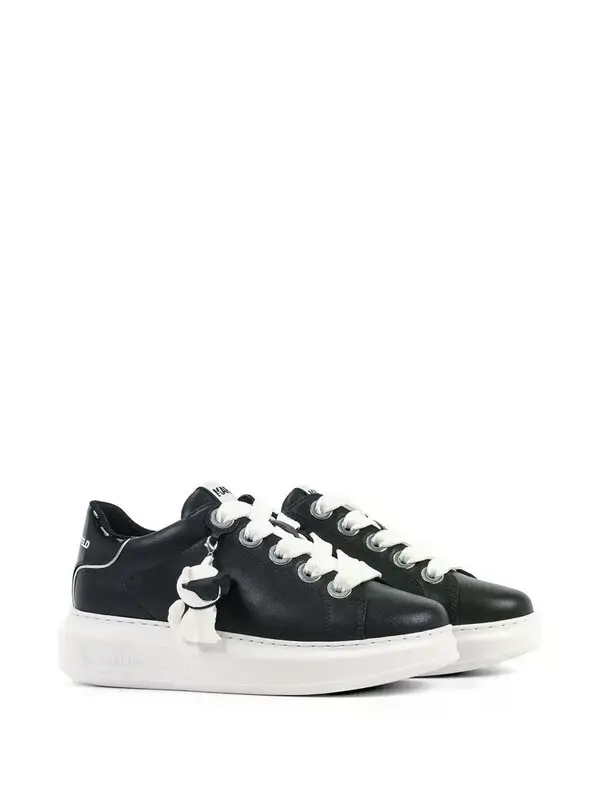 Karl Lagerfeld Dog Charm Lace-up Sneakers