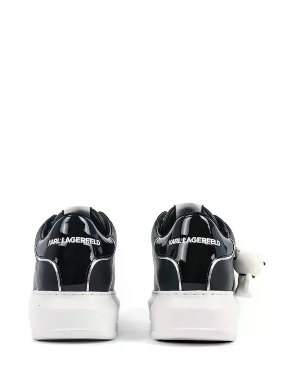 Karl Lagerfeld Dog Charm Lace-up Sneakers
