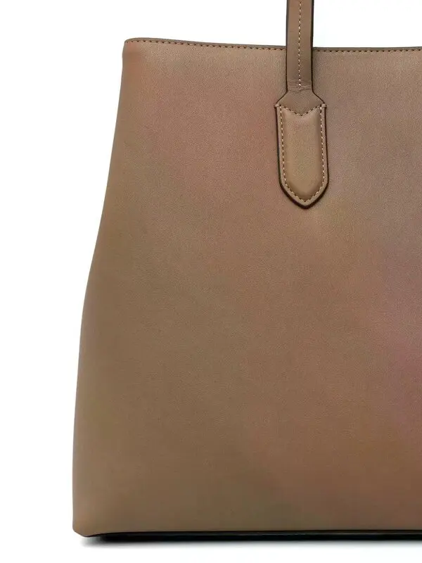 Karl Lagerfeld Ikon Charm-detail Tote - Brown