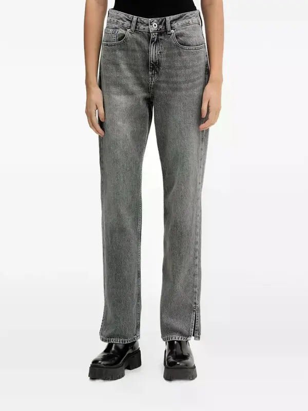 Karl Lagerfeld Split-hem Jeans