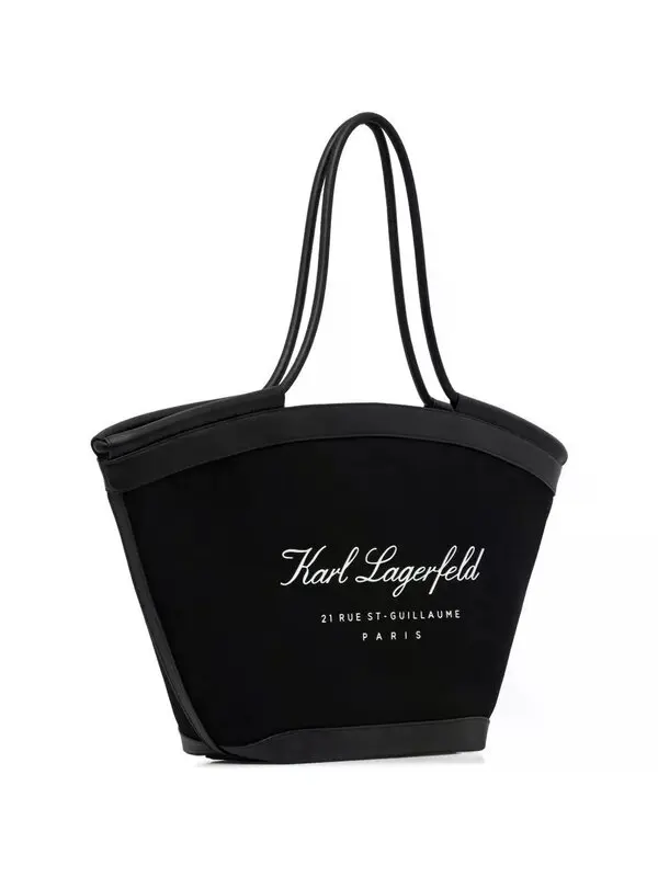 Karl Lagerfeld Logo-detail Tote Bag