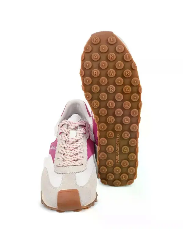 Karl Lagerfeld Sonar Contrast-panelled Sneakers - White