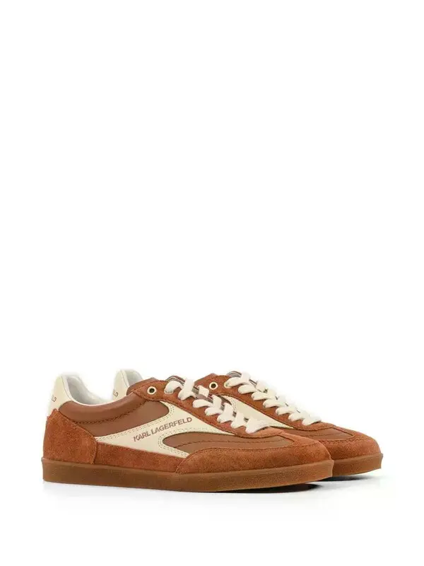 Karl Lagerfeld Kandidate Panelled Sneakers - Brown