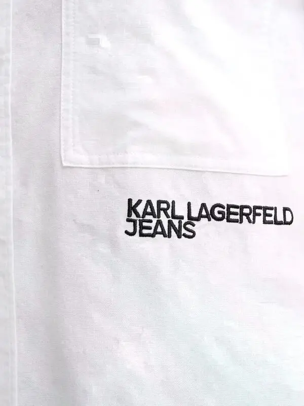 Karl Lagerfeld Chest-pocket Long-sleeve Shirt