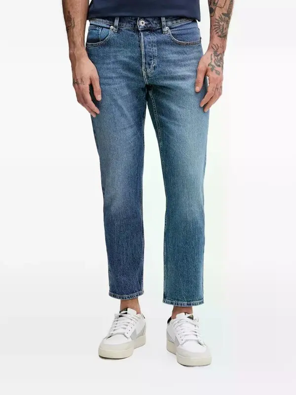 Karl Lagerfeld Buttoned Jeans - Blue