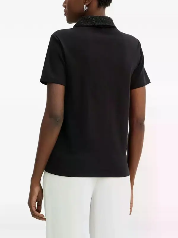Karl Lagerfeld Tie-collar T-shirt