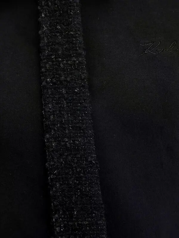 Karl Lagerfeld Tie-collar T-shirt