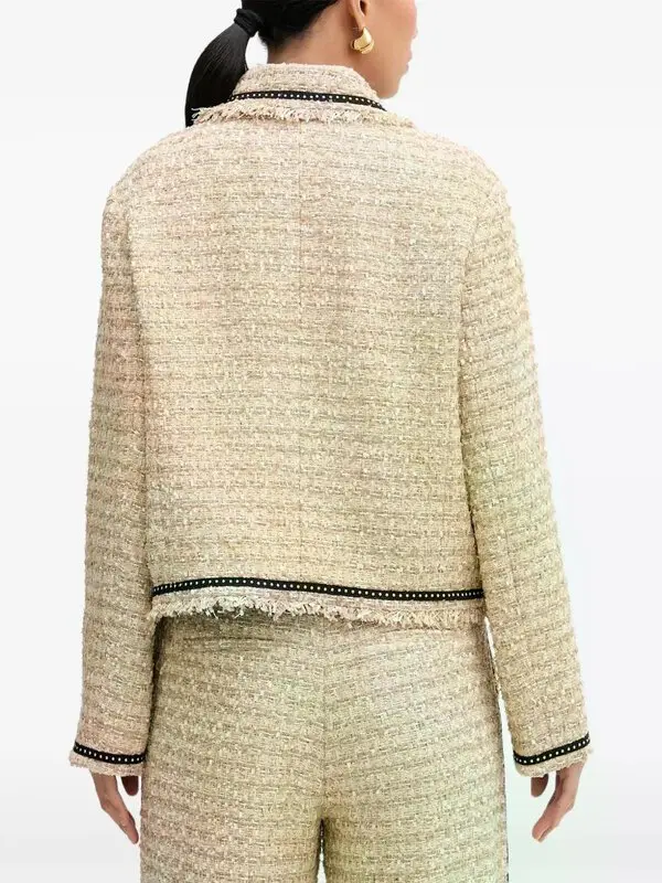 Karl Lagerfeld Fringed-trim Jacket