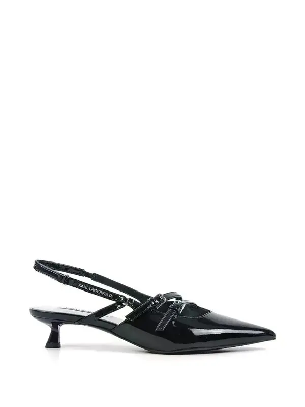 Karl Lagerfeld Pasha Buckle Strap Pumps