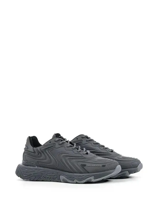 Karl Lagerfeld Lace-up Sneakers - Grey