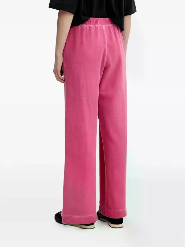 Karl Lagerfeld Wide-leg Trousers With Elasticated Waist