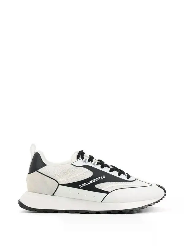 Karl Lagerfeld Kairo Lace Mix Ii Sneakers - White