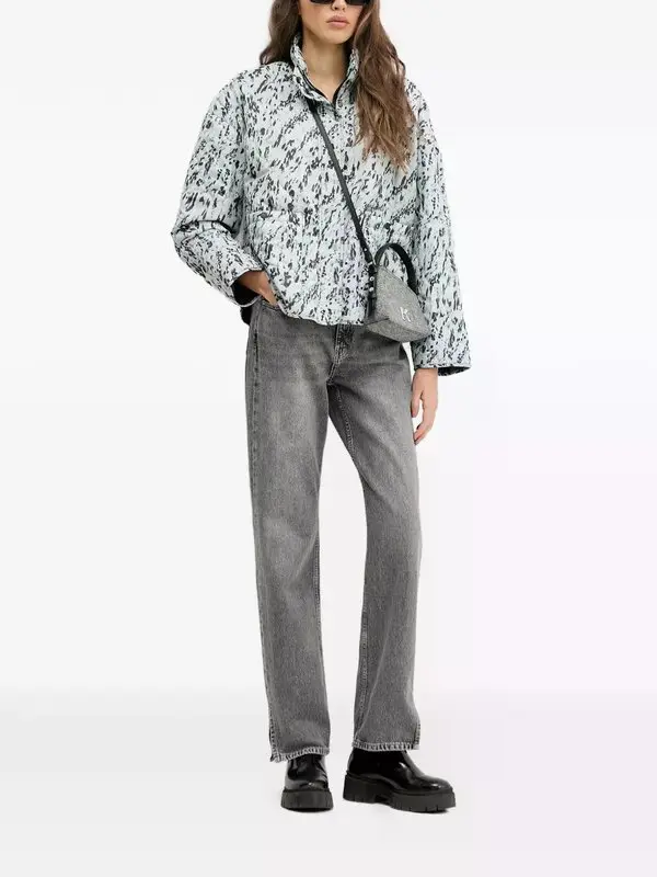 Karl Lagerfeld Patterned Quilted Jacket